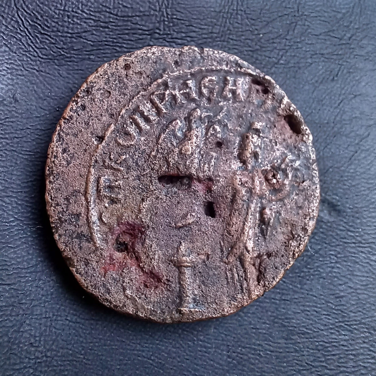 #o398# Rare Roman bronze provincial coin of Trajan Decius, 249-251 AD ...