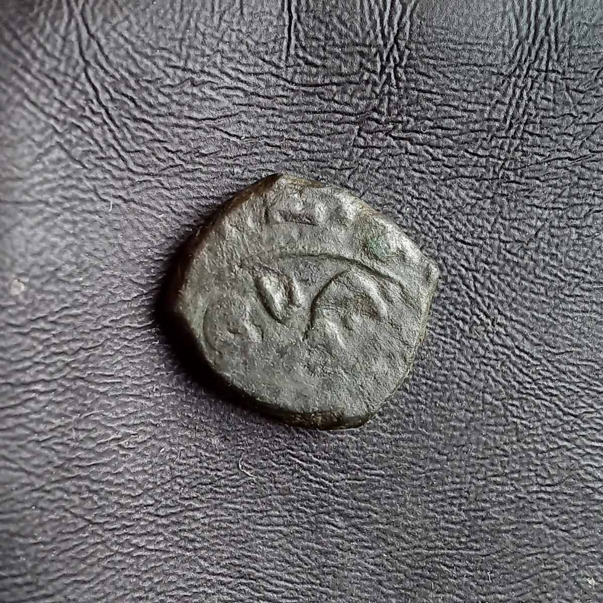 #o739# Ottoman copper Mangir coin of Suleyman I from 1520-1566 AD ...