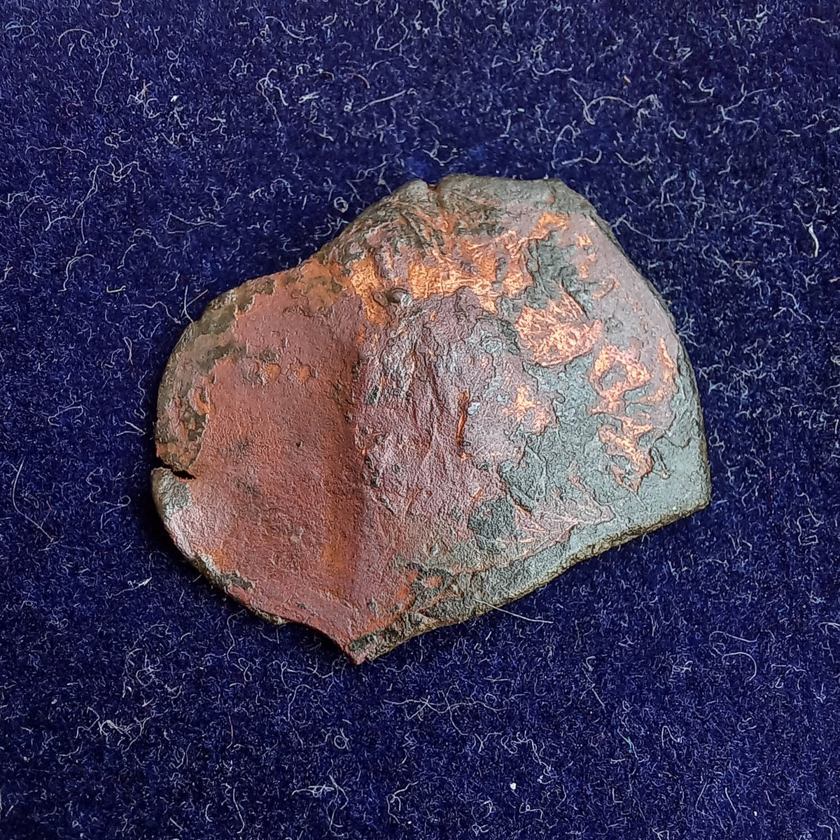 #i414# Byzantine Trachy coin from Latin Occupation of Constantinople 1 ...