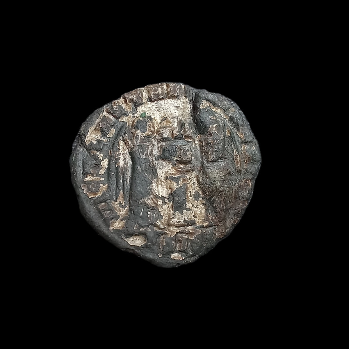 #p641# Roman bronze coin issued by Constantine I from 319-321 AD ...