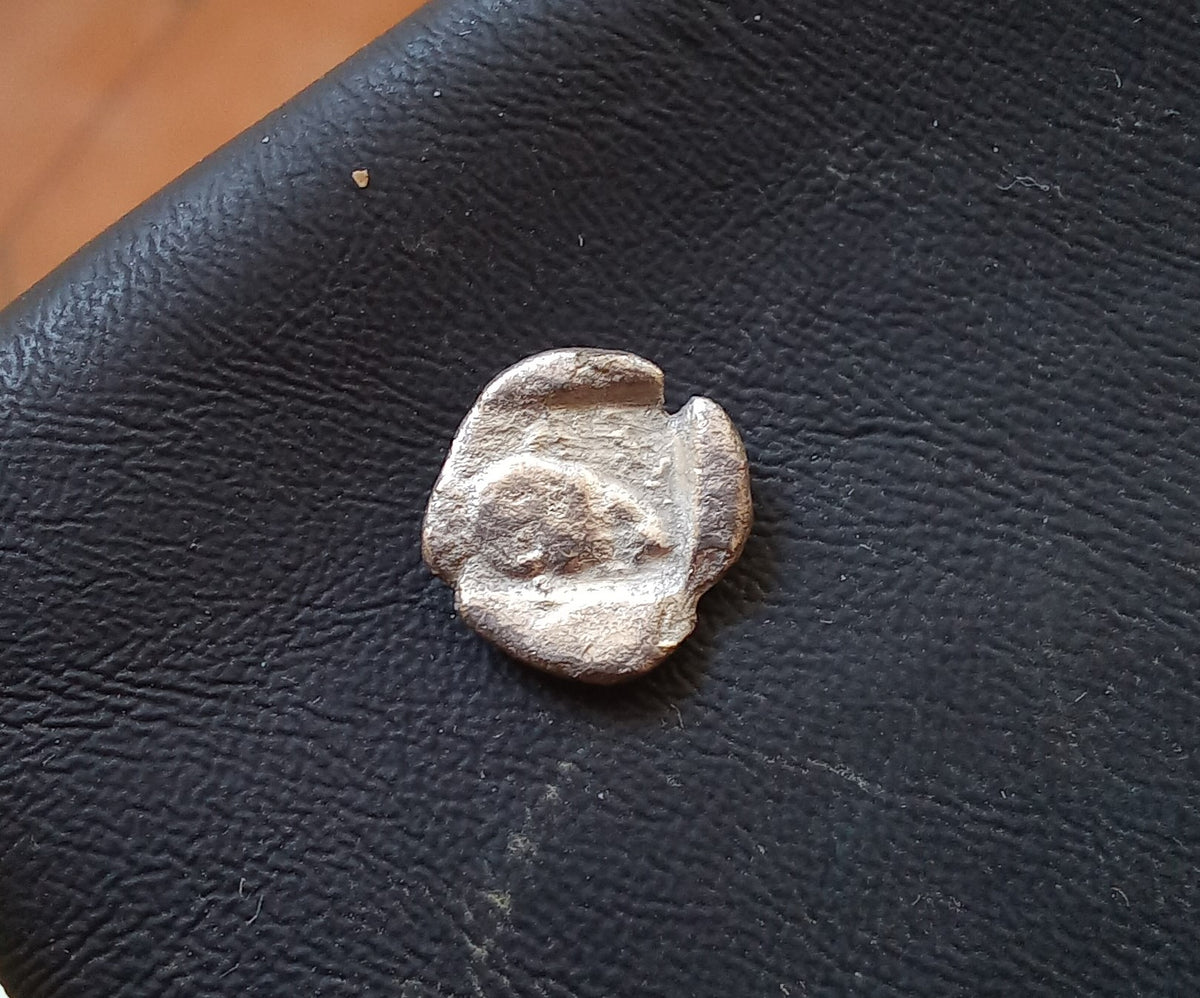 #L578# Anonymous silver Greek city issue Hemiobol from Gargara, 420-40 ...