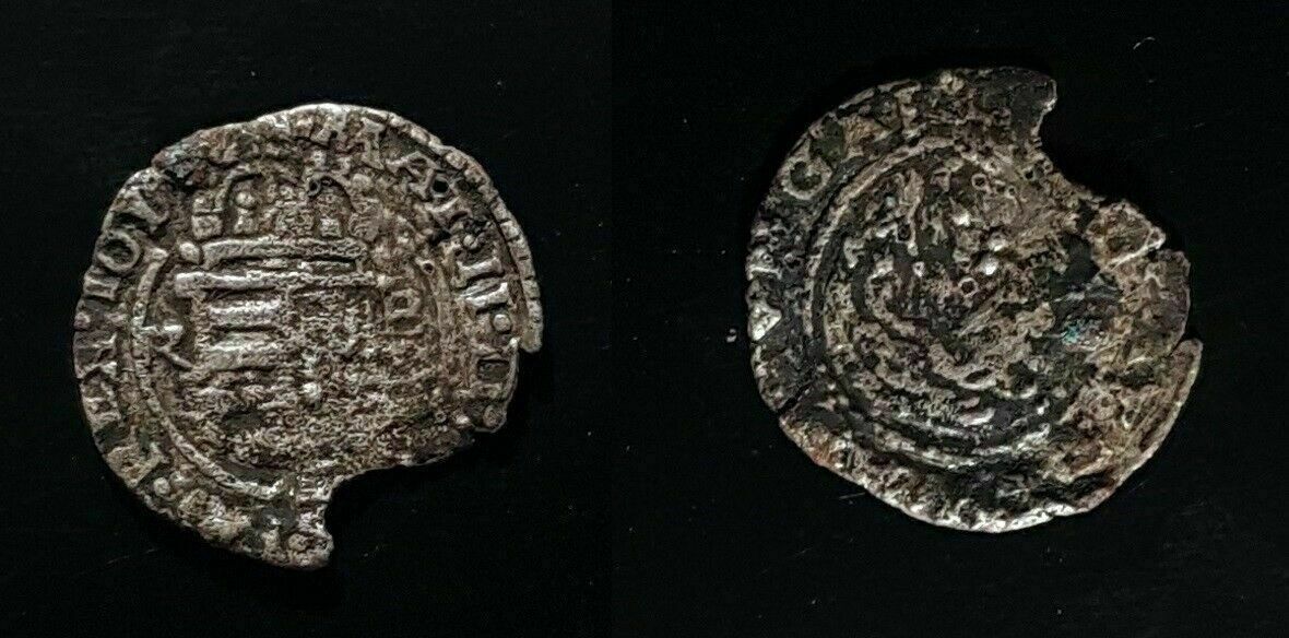 #d646# Hungarian silver denar coin of Matthias II from 1611-1613 AD ...